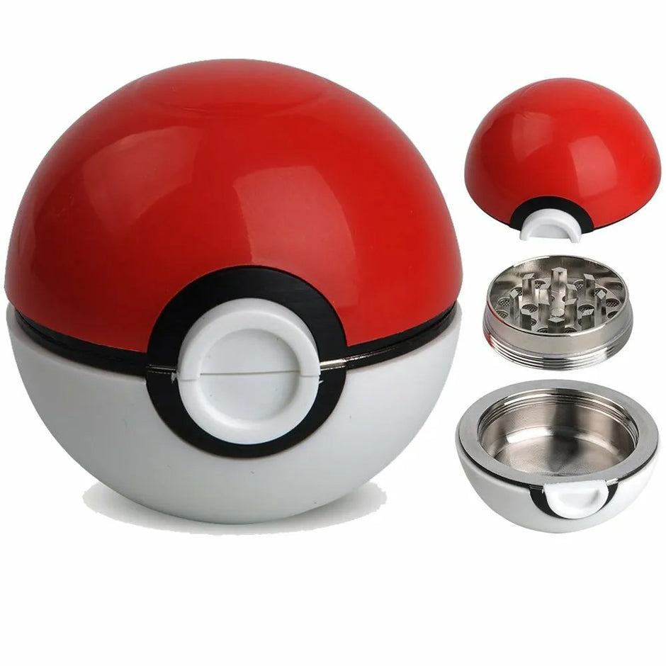 Pokéball Grinder - 3-Piece Grinder – Novus Fumus